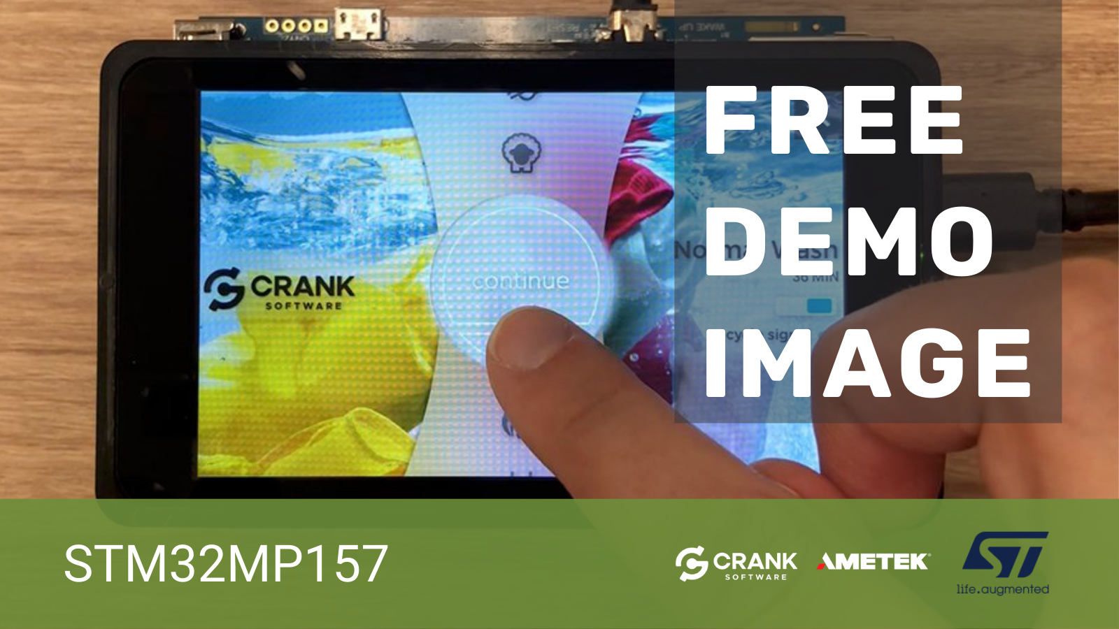 STM32MP157 — Demo Image Download | Crank Software